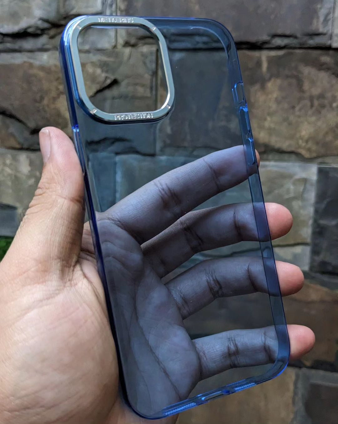 Acrylic Clear Coloured Case – variety.pk